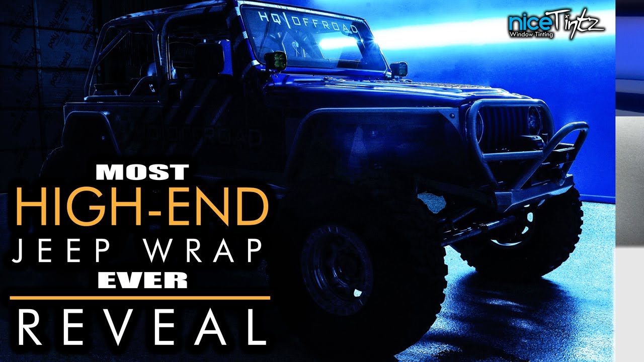 @Alumi_LJ Jeep Wrap REVEAL | The MOST HIGH-END Jeep Wrap EVER!! - YouTube