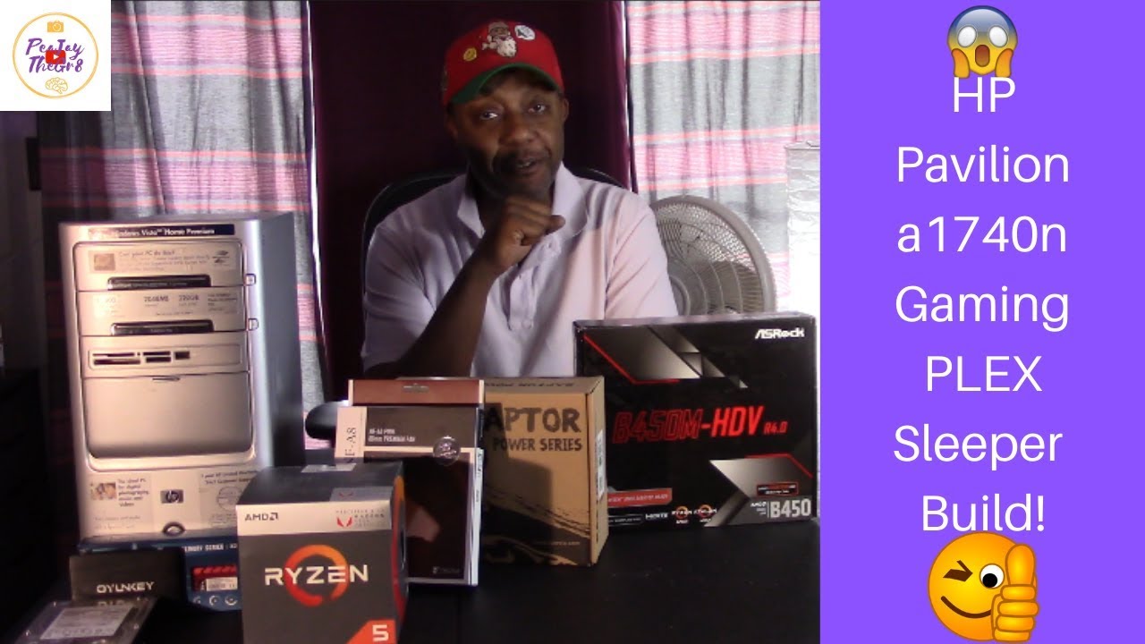 HP Pavilion a1740n Sleeper Build! - YouTube