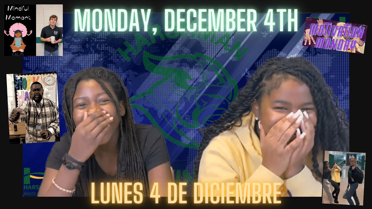 Daily Announcements: Monday, December 4th, 2023 - YouTube