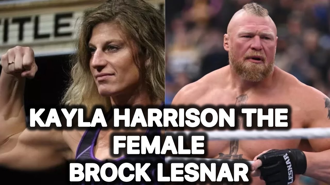 KAYLA HARRISON THE SCARIEST UFC FEMALE FIGHTER EVER! - YouTube
