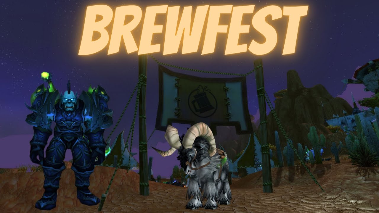 Now This is Ram Racing... Almost Quest Brewfest Event World of Warcraft ...