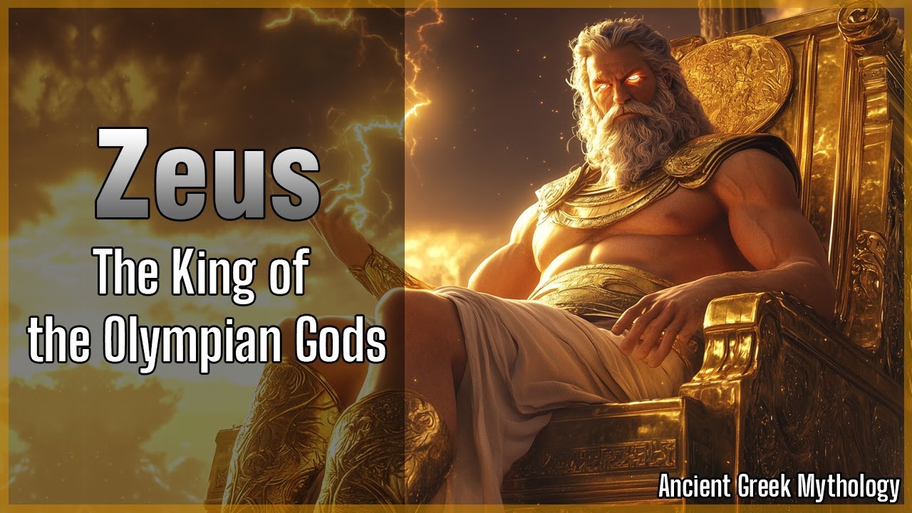 Zeus: The King of the Greek Gods | Greek Mythology - YouTube