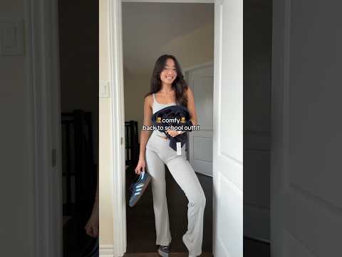 comfy back to school outfit🧸🤍