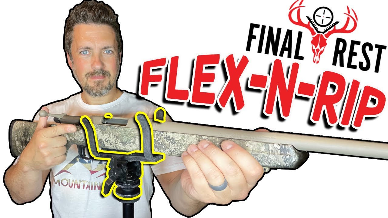 Flex-N-RIP Shooting Rest from Final Rest: Custom fit Your Rifle ...