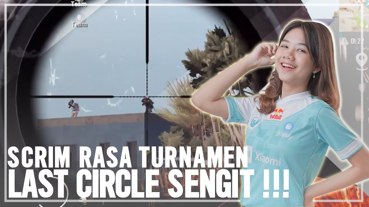 SCRIM SERASA TURNAMEN , SENGIT DI LAST CIRCLE !!! LEA PUBG MOBILE - YouTube