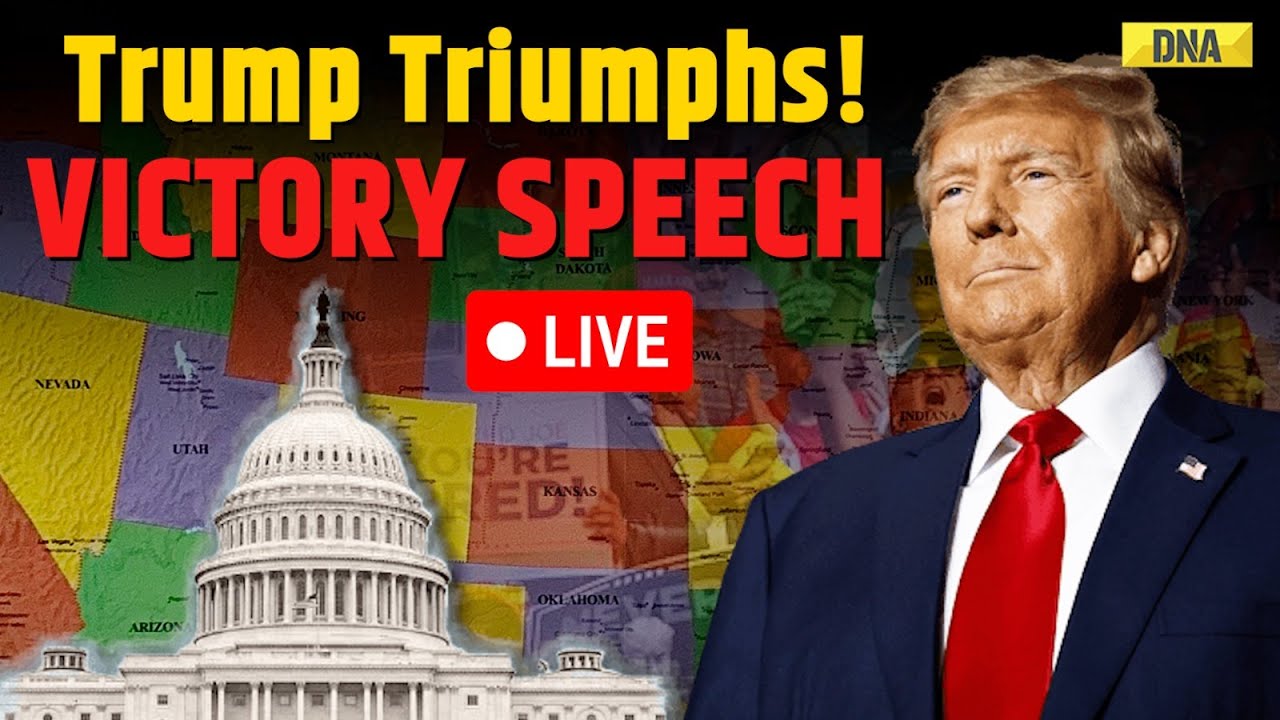US Elections 2024 LIVE: Trump Claims Victory Over Harris | US President ...