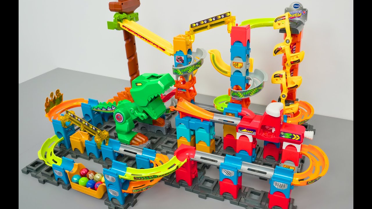 Satisfying Building Blocks | LEGO Marble Run | Marble Run Building ...