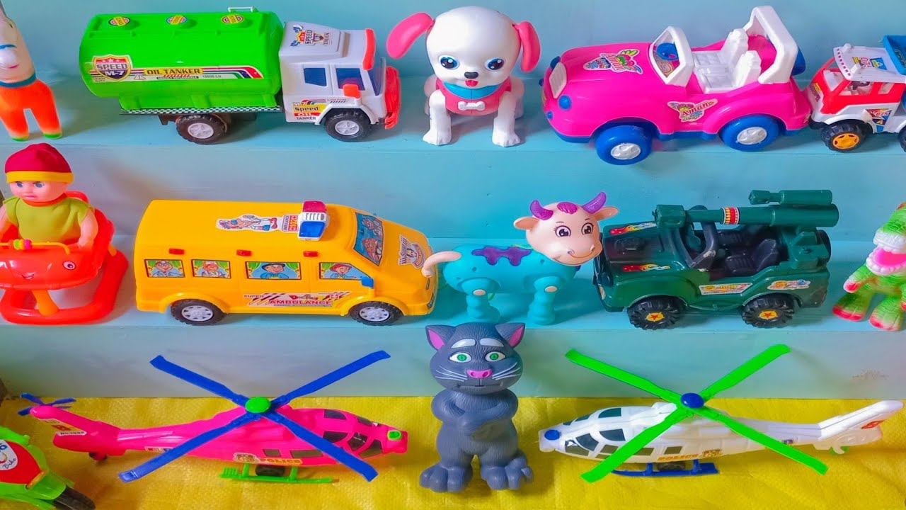 Ambulance gari 2/ army vehicles,kaaf toys - YouTube