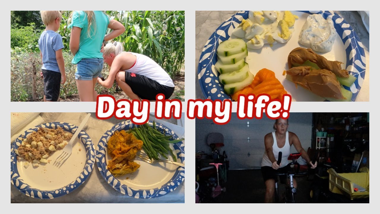 DITL: LEARNING TO "FARM" & DOING SOME CARDIO PLUS WHAT I ATE / 8/3/23 ...