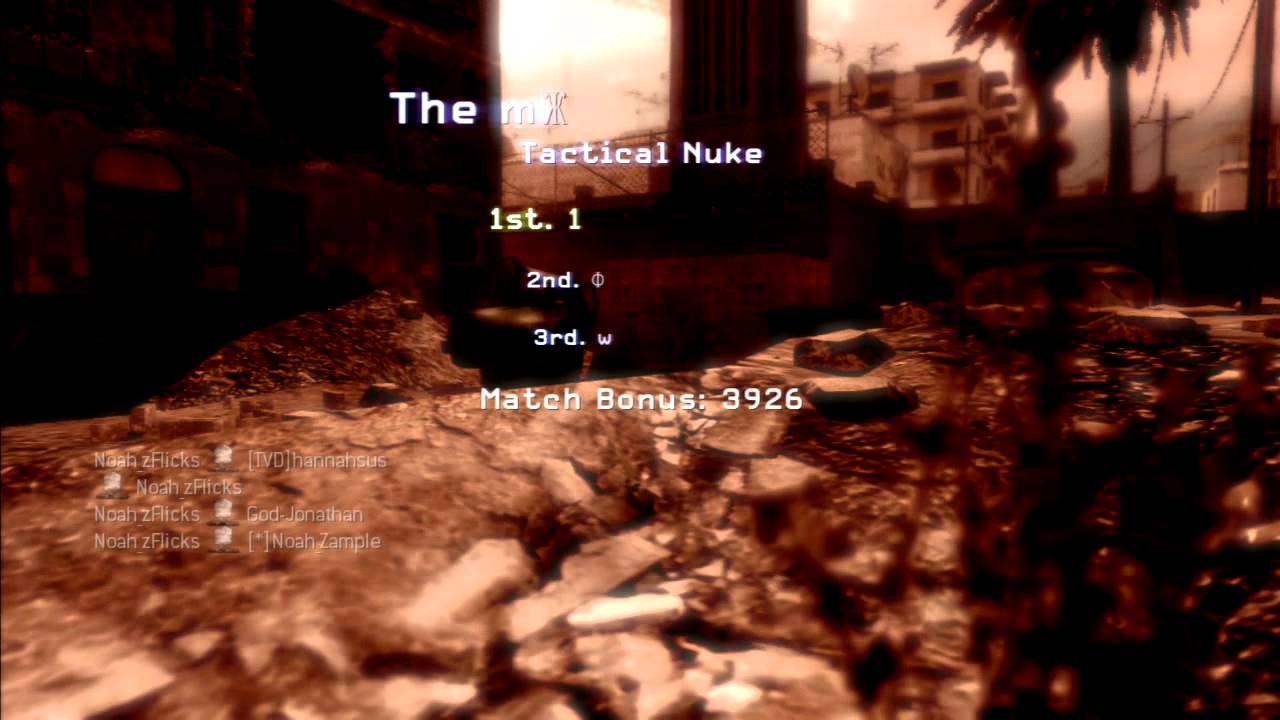 MW2 Nuke Shot - YouTube