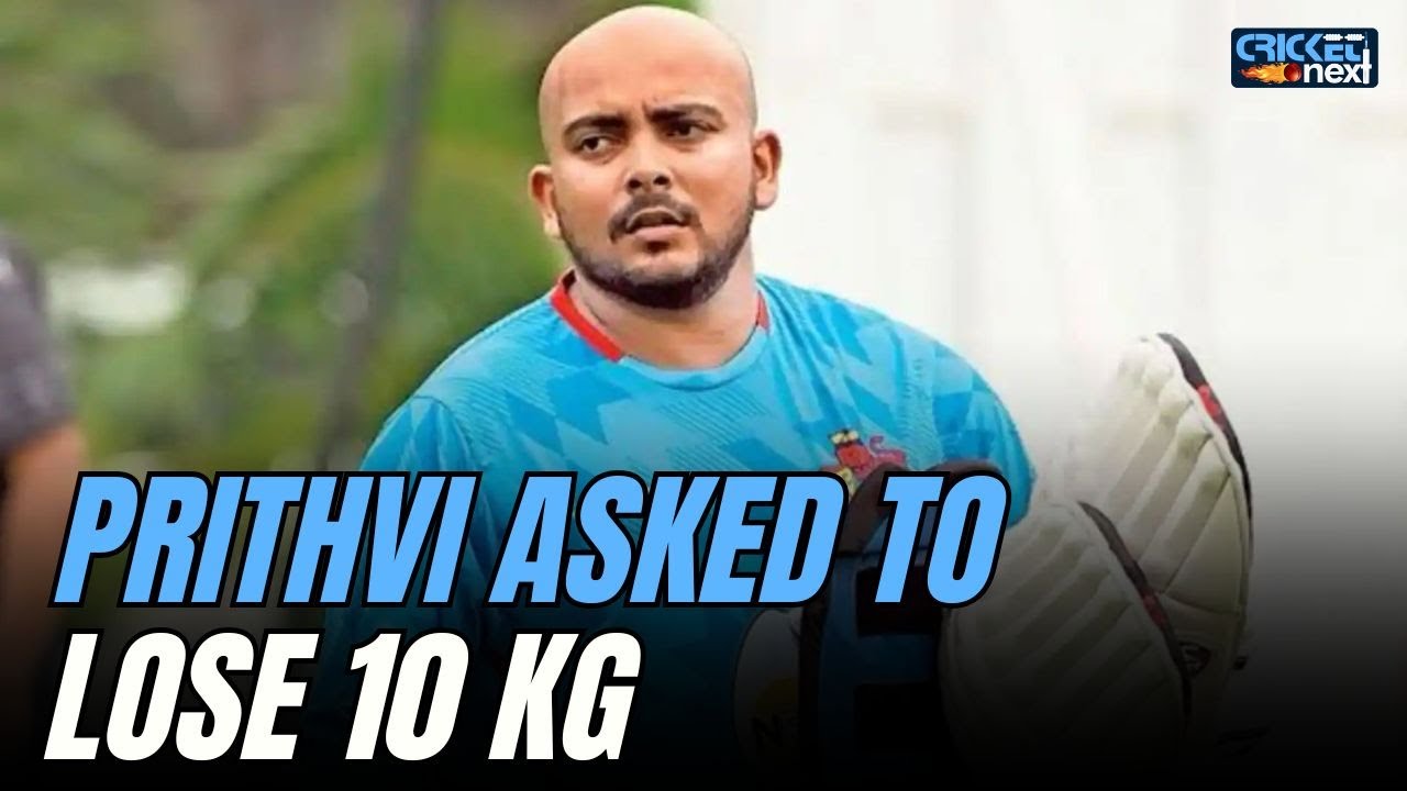 Prithvi Shaw Asked to Lose 10 Kilogram Body Weight And Attend Camp in ...