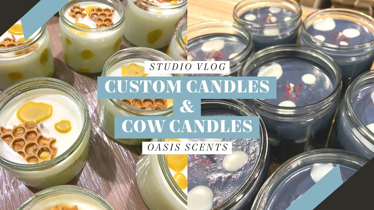 Studio Vlog: Making Custom Candles - YouTube
