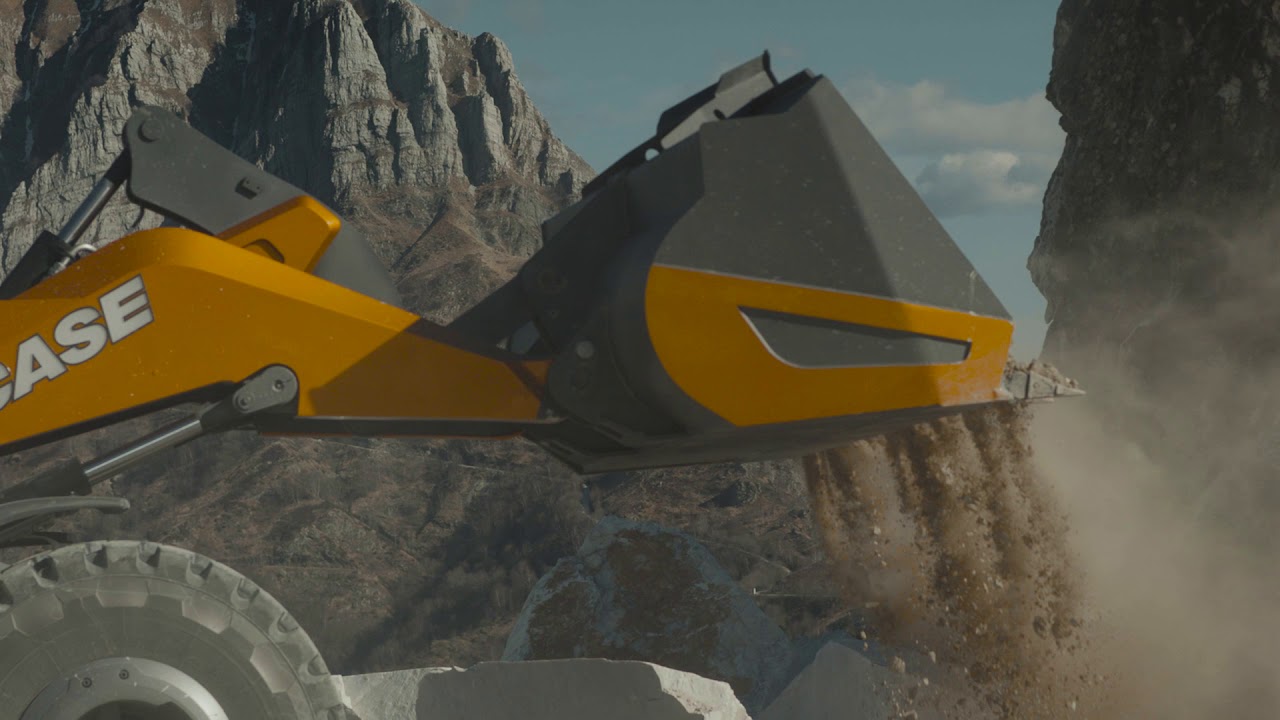 CASE Concept Wheel Loader ProjectTETRA Show Reel - YouTube