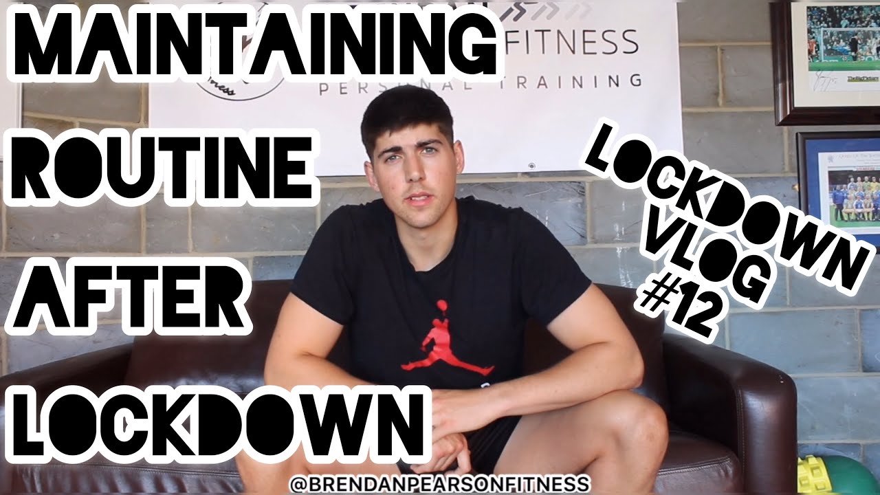Maintaining Your Routine Leg Day Voiceover Lockdown Vlog 12 Youtube
