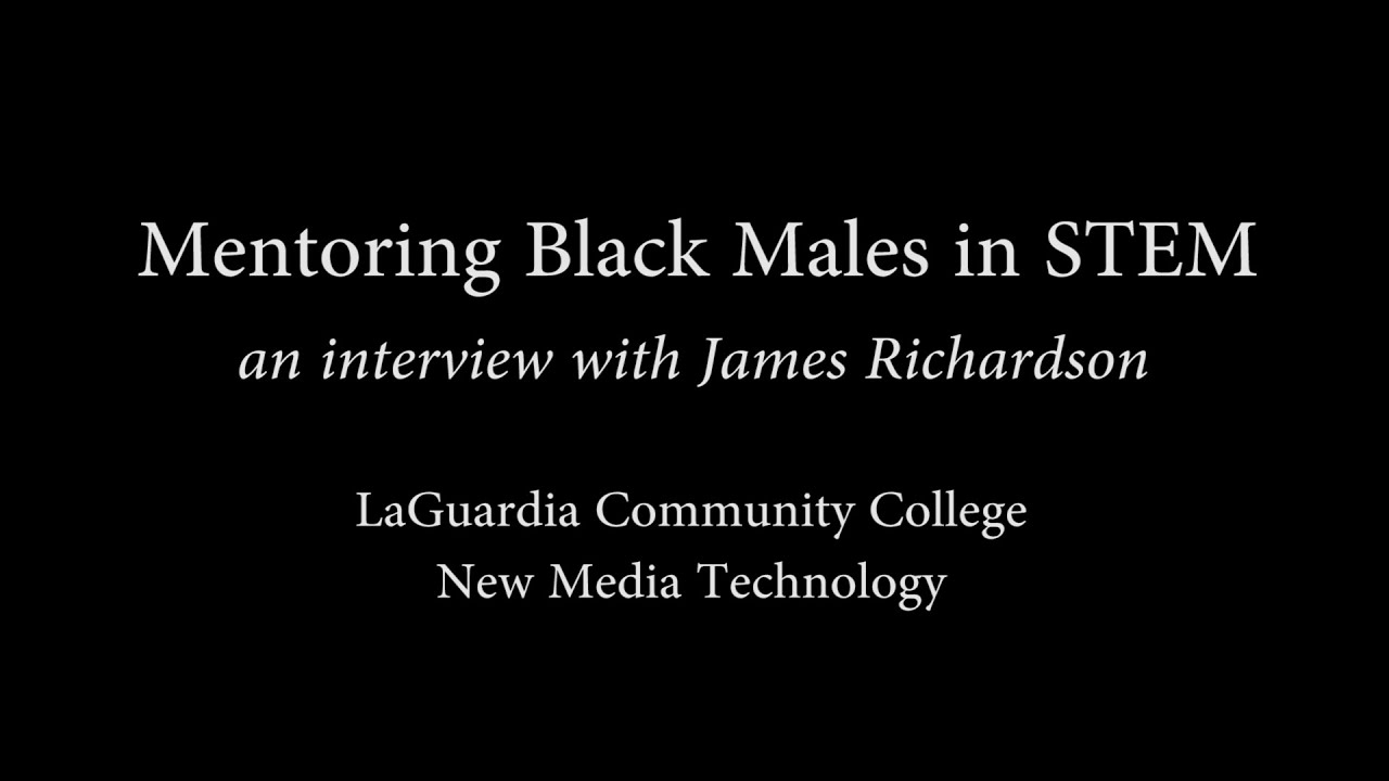 Mentoring Black Males in STEM - YouTube