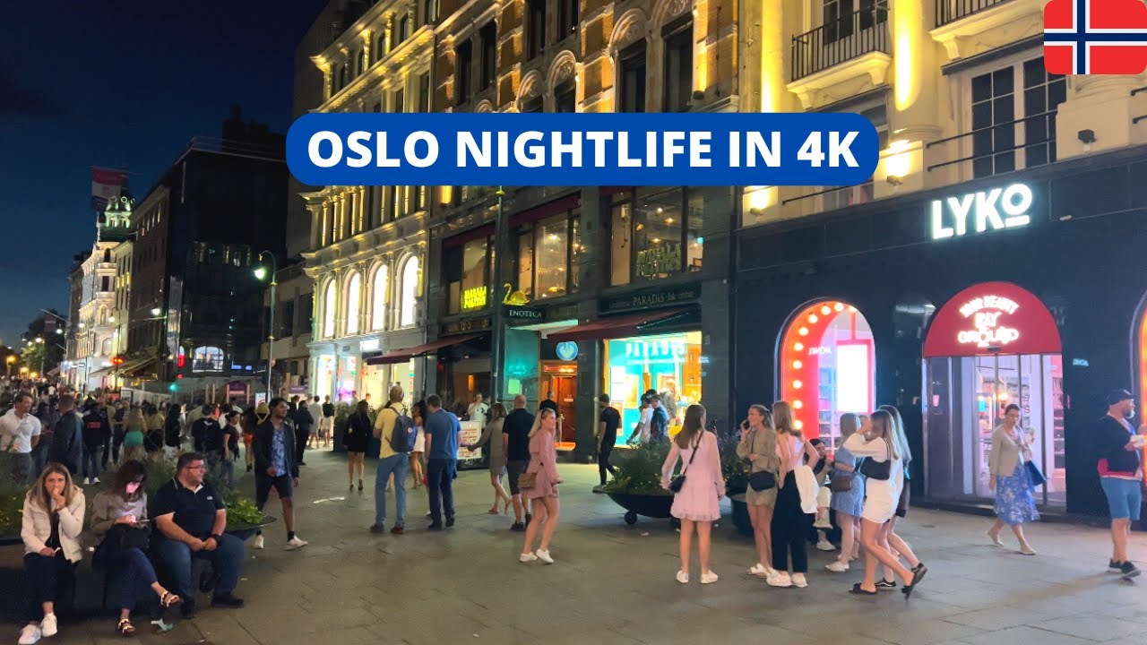 Oslo, Norway 🇳🇴- Summer Walk 2022 - 4K/60fps HDR - Walking Tour - YouTube