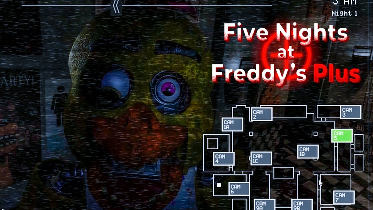 ESTE REMAKE DE FNAF PLUS ES MEJOR QUE EL ANTERIOR | FNAF PLUS | NOCHE 1 ...