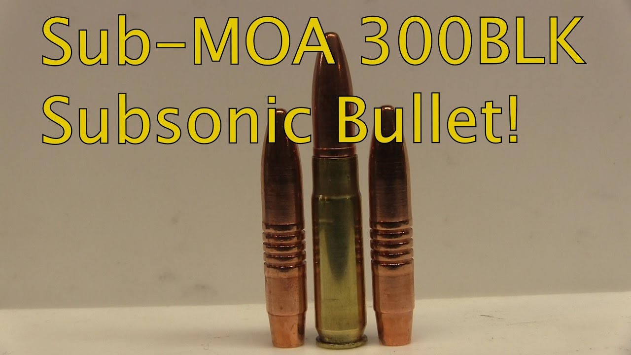 Lehigh Defense 300BLK 226gr Monolithic Solid Copper Subsonic 207 Yard ...