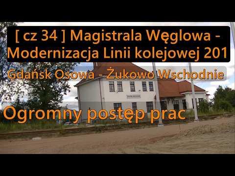 [ cz 34 ] Magistrala Węglowa - Modernizacja Linii kolejowej 201 - Ogromny postęp prac !!