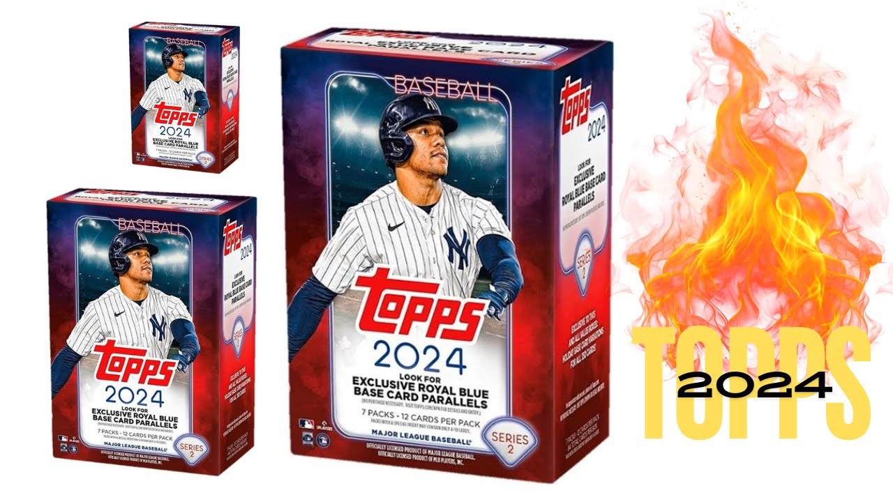 2024 Topps Series 2 Blaster Boxes #/5 FIREWORKS - YouTube