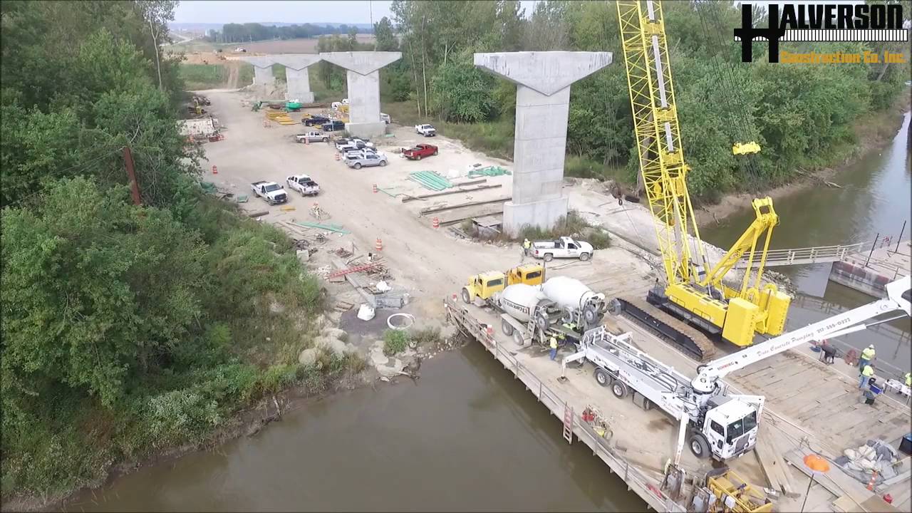 Meredosia Bridge Project • 10-5-16 - YouTube