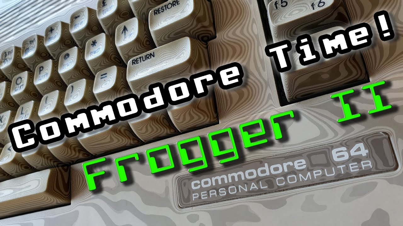 #401 Commodore 64 Time!...Frogger II Threeedeep: Hopping skywards [C64 ...