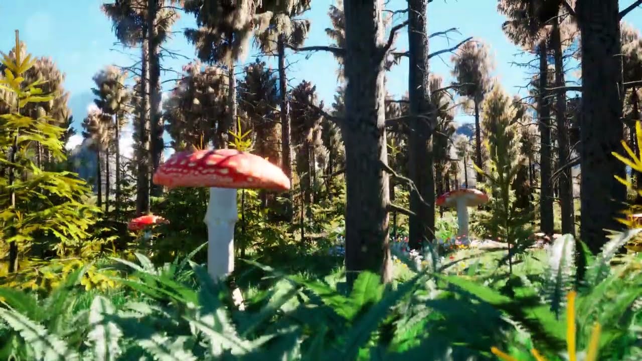 Unreal Engine 5 a Fairytale Forest with beautiful Lightning [Challenge ...