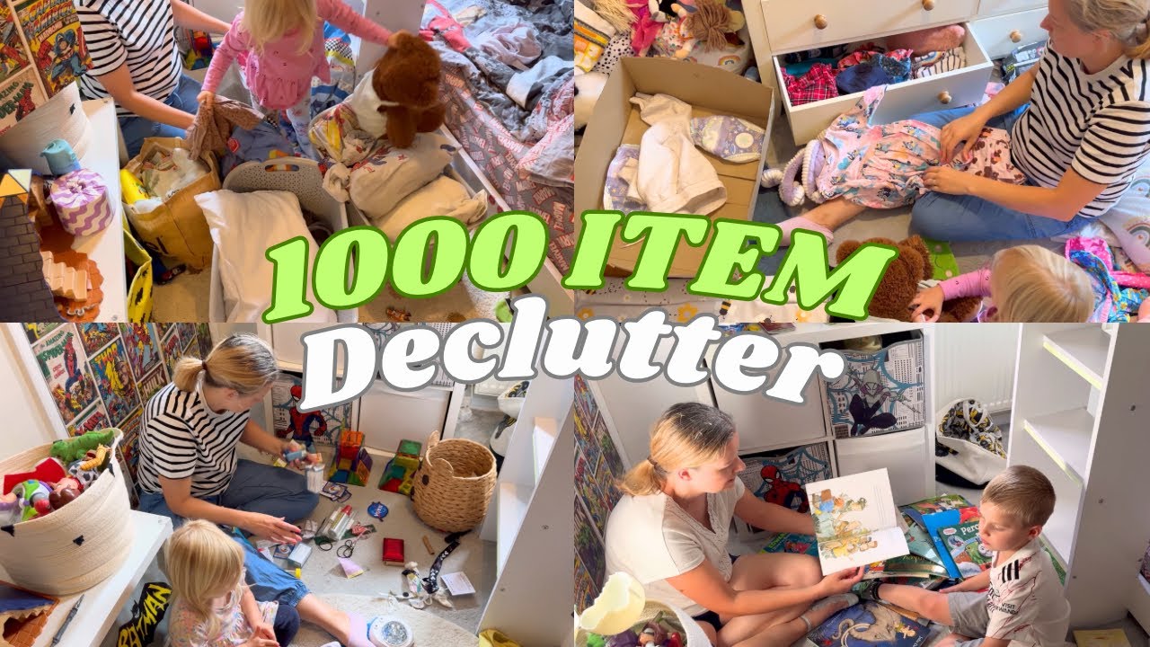 1000 ITEM DECLUTTER - Days 12, 13 & 14 - YouTube