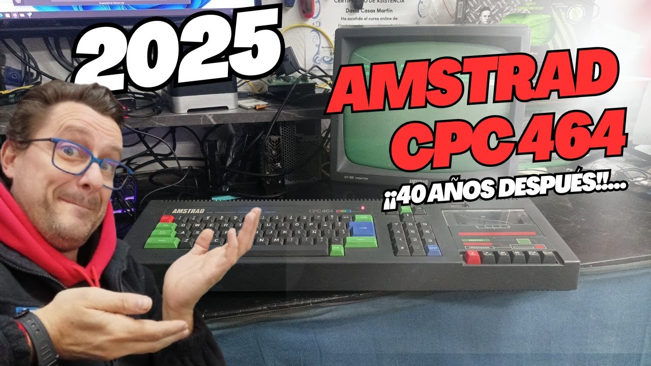 🔴🖥️ AMSTRAD CPC464 +| MONITOR VERDE + DANDANATOR 18-02-2025 - YouTube