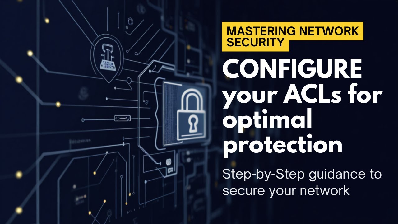 Firewall ACL made simple | step by step configure guide | Access ...