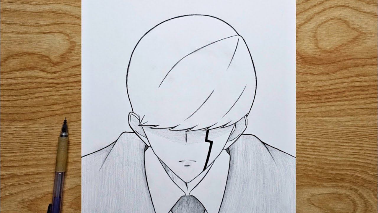 How to Draw Mash from Mashle Magic and Muscles | Mash Burnedead step by ...