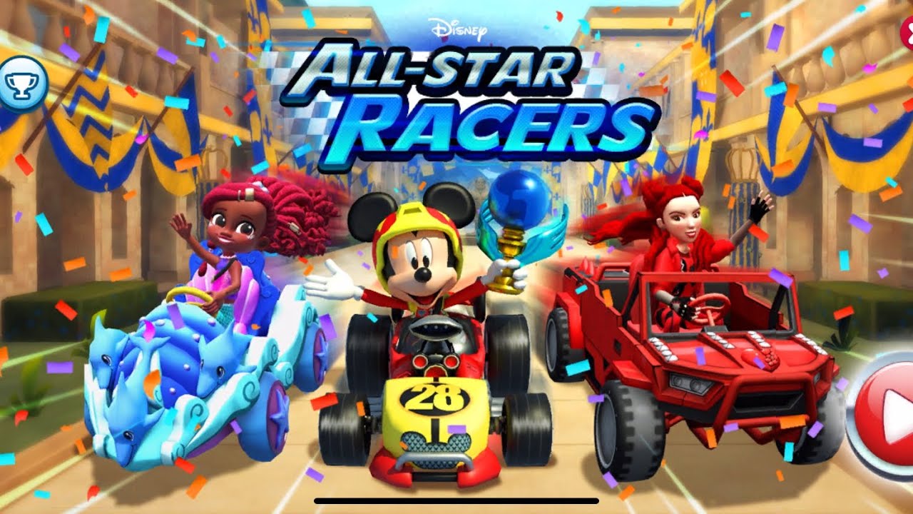Disney NOW (2024) : Disney All-Star Racers Full Gameplay - YouTube