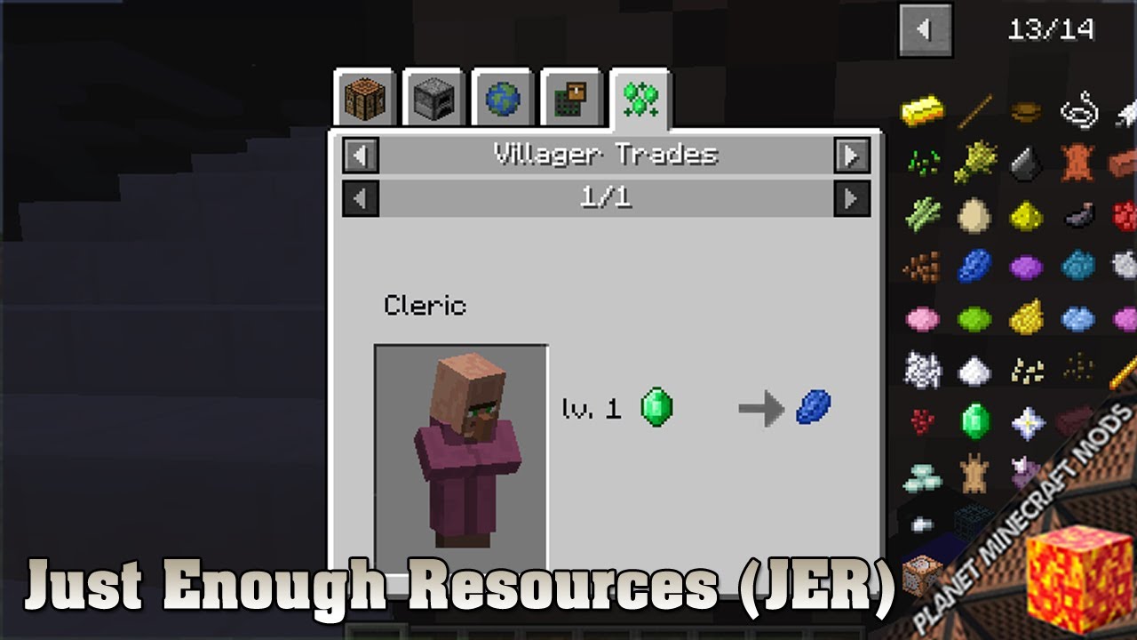 Just Enough Resources (JER) Mod 1.16.5/1.12.2/1.10.2 for Minecraft PC ...