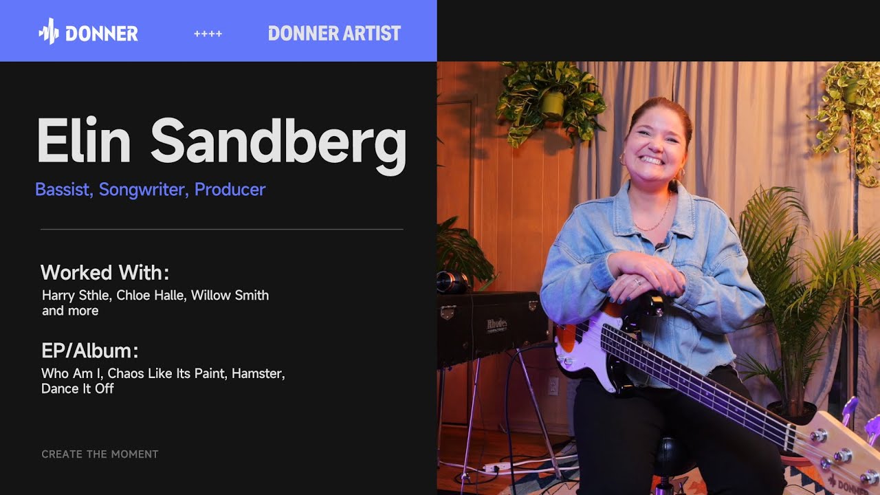 Meet Elin Sandberg! Her Bass Grooves Have Captivated Millions - YouTube