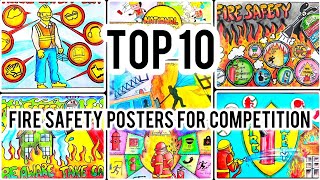 Safety drawing/fire safety poster drawing/Industrial sa... | Doovi
