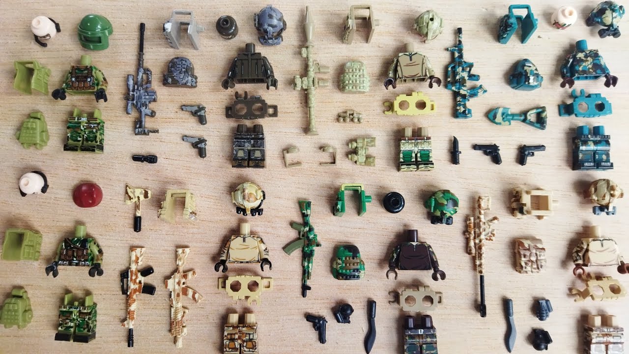 Lego army military soldier | KSK, delta force, alpha force, navy seal ...