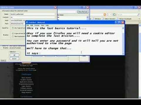 Hackthissite.org basic 10 - YouTube