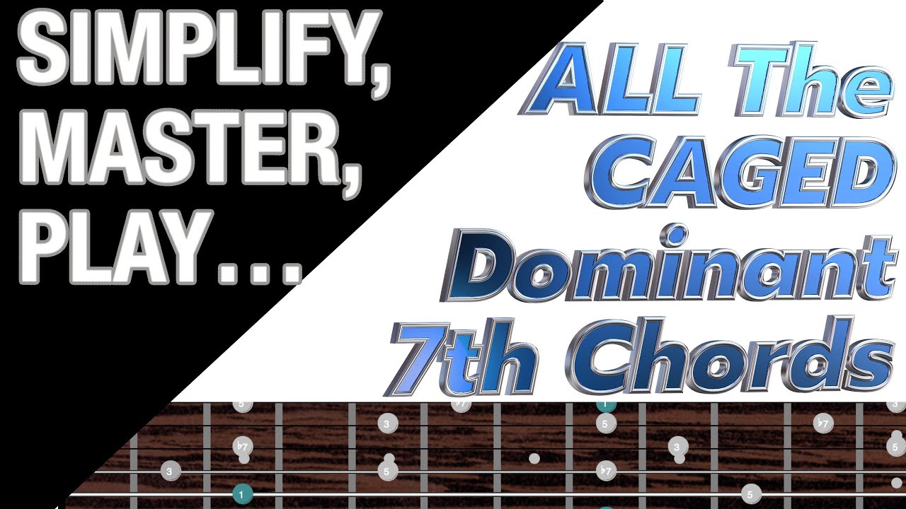 Don't Overlook This: Mastering Essential CAGED 7th Chords! - YouTube