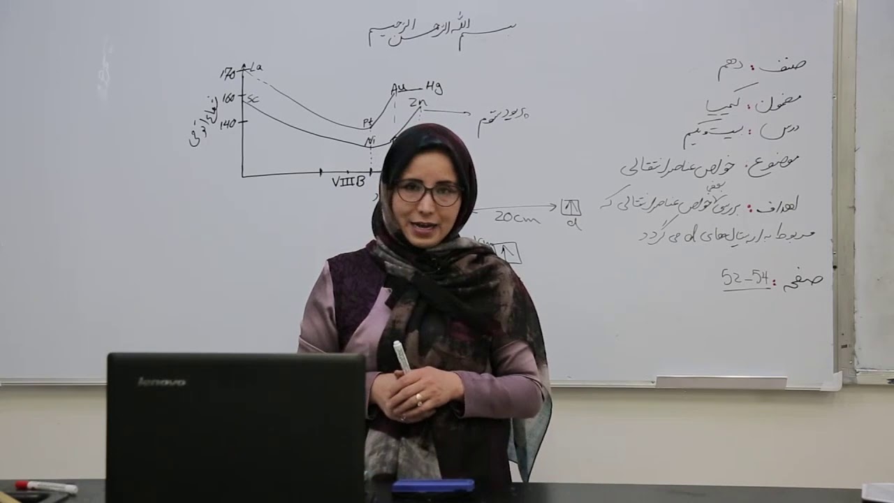 صنف دهم مضمون کیمیا درس 21 خواص عناصر انتقالی Youtube
