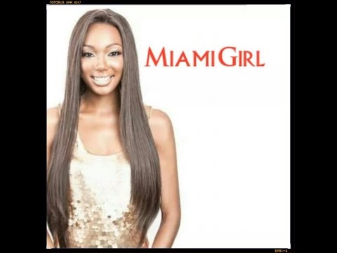 Lace wig super Miami Girl - YouTube