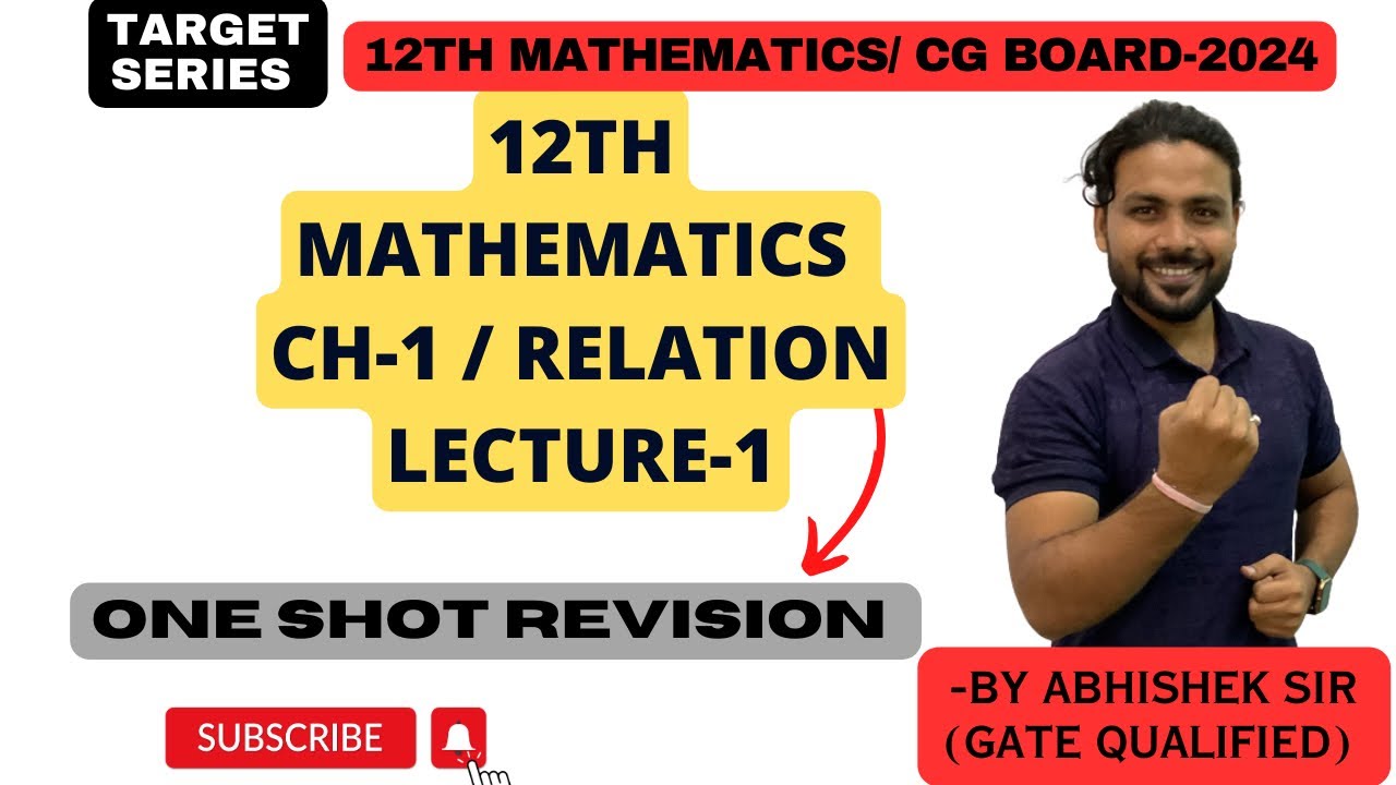 Target series L-1: RELATION CLASS12 one shot revision / cg board 2024 ...