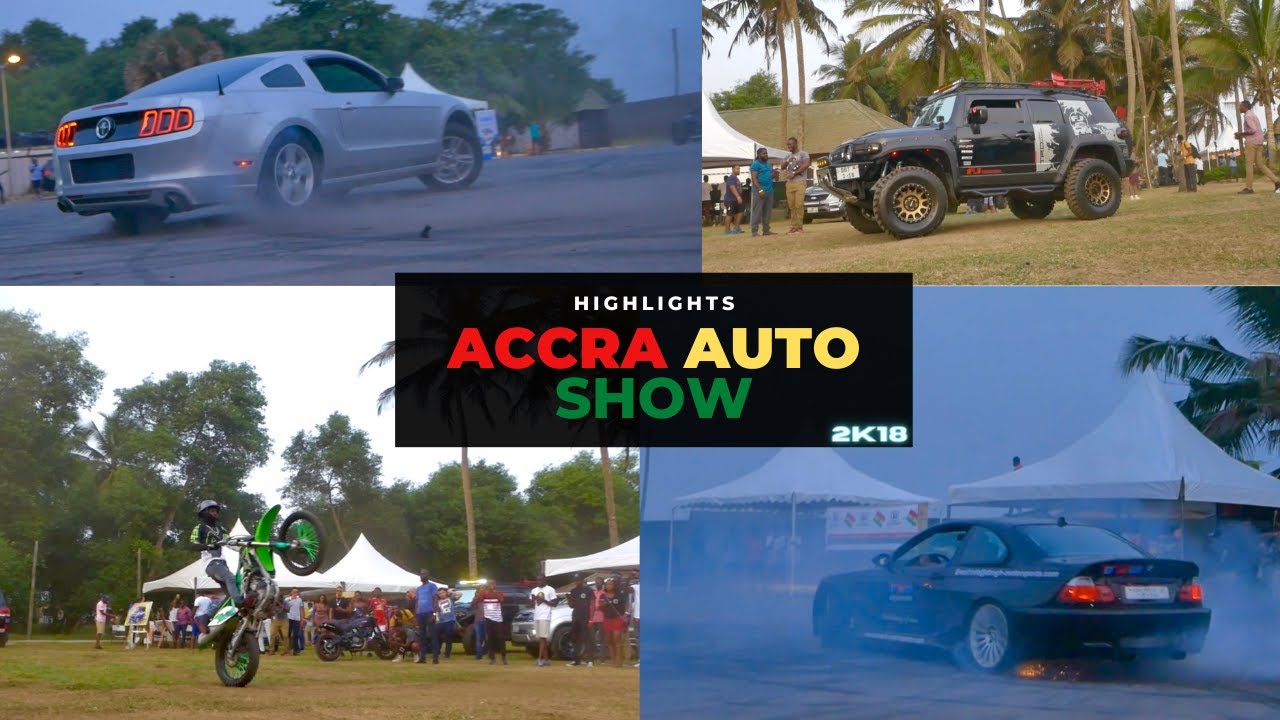 Crazy car and bike show in Ghana ||ACCRA AUTO SHOW || Vlog 013 - YouTube
