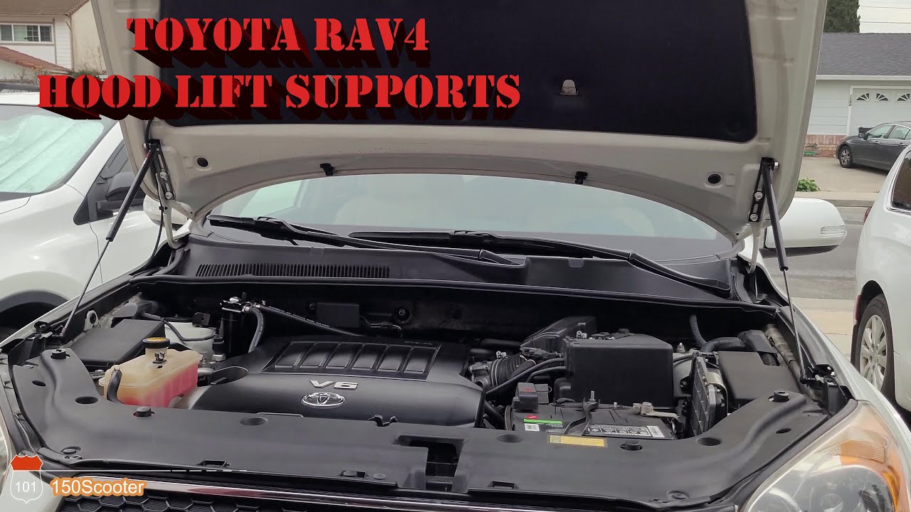 2006 - 2012 Toyota Rav4 Kunsyoukim Hood Lift Supports Struts ...