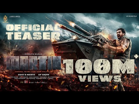 #Martin - Teaser [4K] | Dhruva Sarja | AP Arjun | Uday K Mehta - YouTube