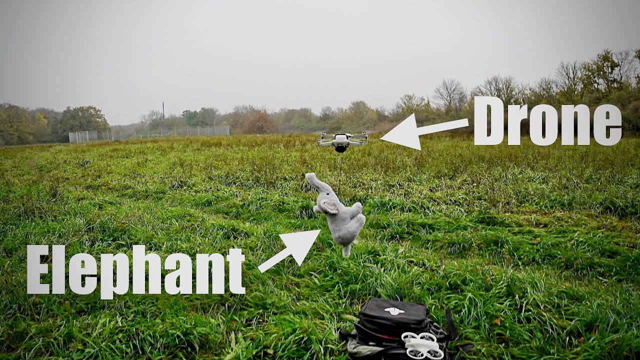 Airdrop system for your DJI drone - YouTube