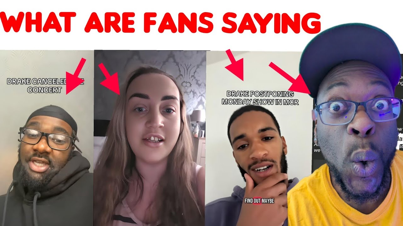 🇬🇧 Drake Cancels Manchester Show & Fans Are DONE With Him! - YouTube