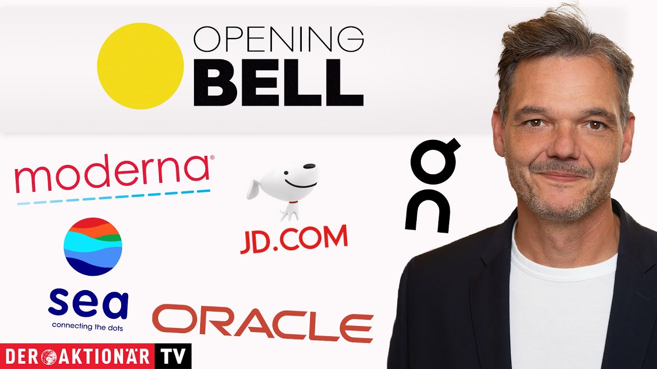 Opening Bell: Oracle, On Holding, Microstrategy, Moderna, Meta ...
