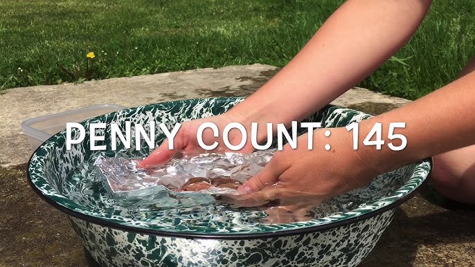 Tin Foil Boats Hold Washers