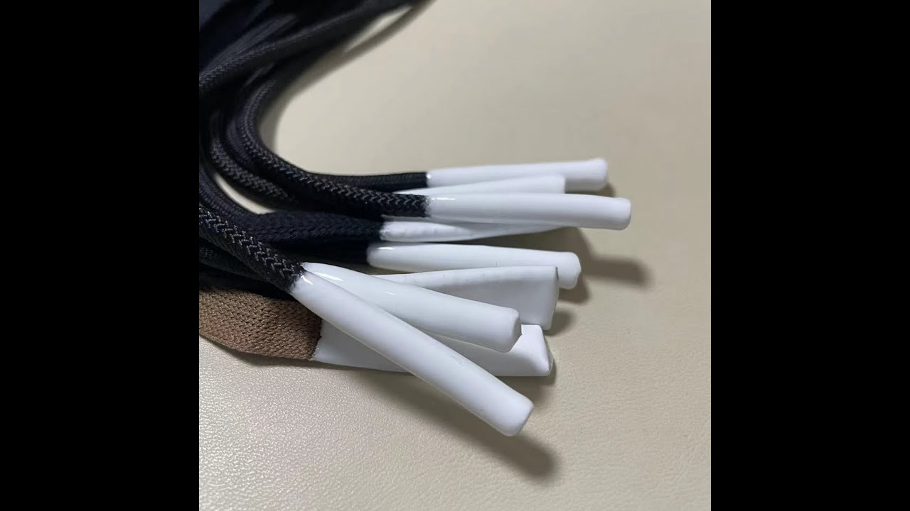 Rope dipping ink rope dipping silicone ink for shoes - YouTube