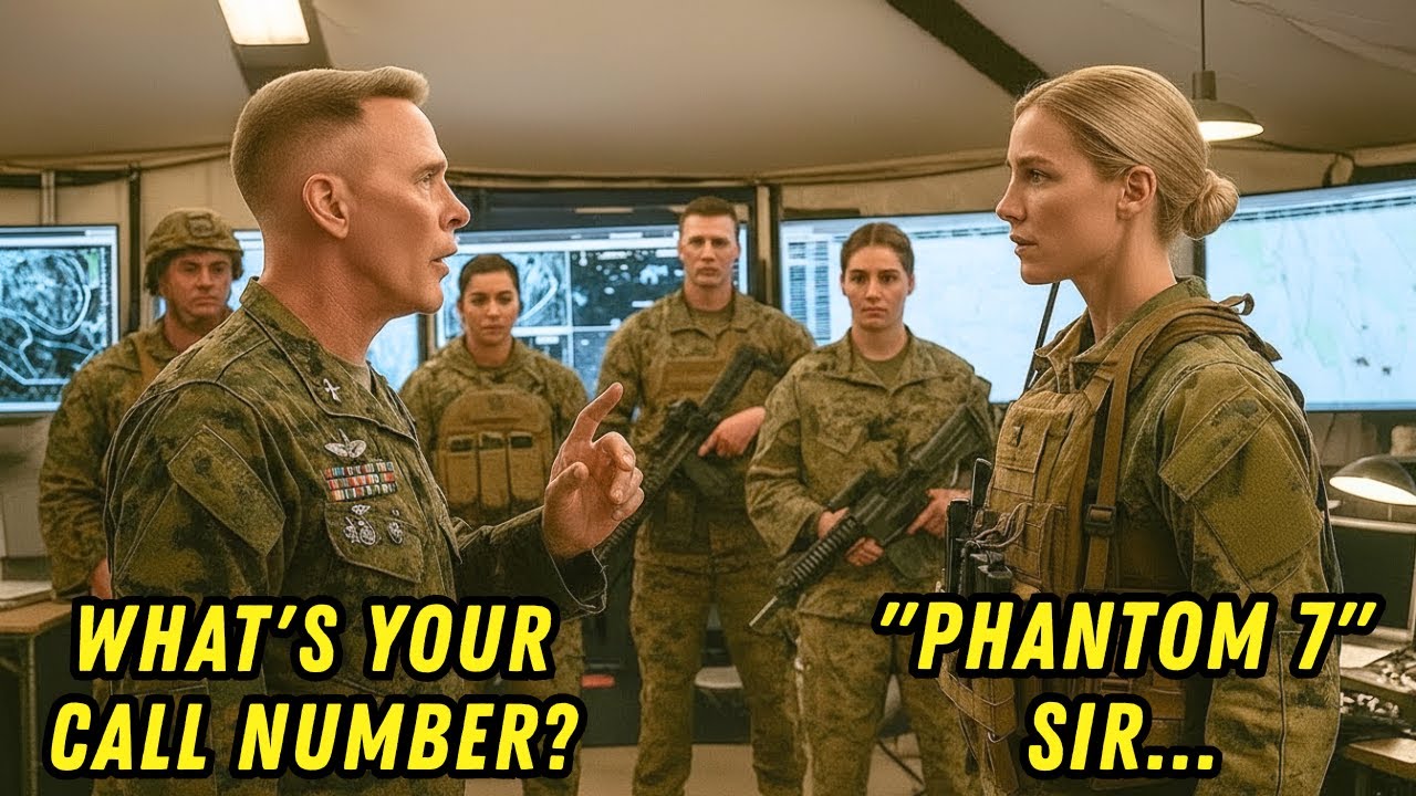 The Marine Colonel Demands Her Callsign — When She Says “Phantom Seven ...